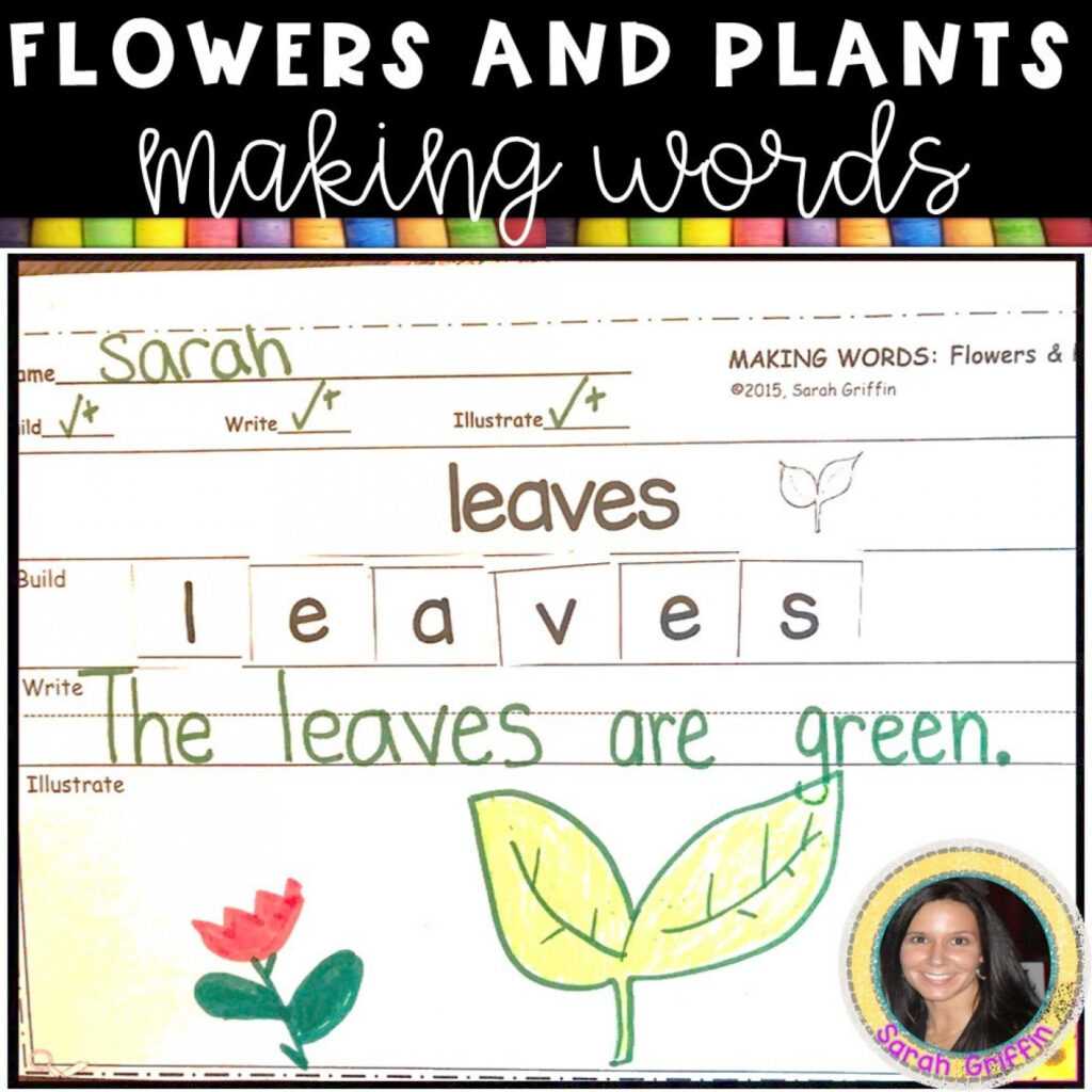 Wondrous Making Words Template Printable Word with Making Words ...