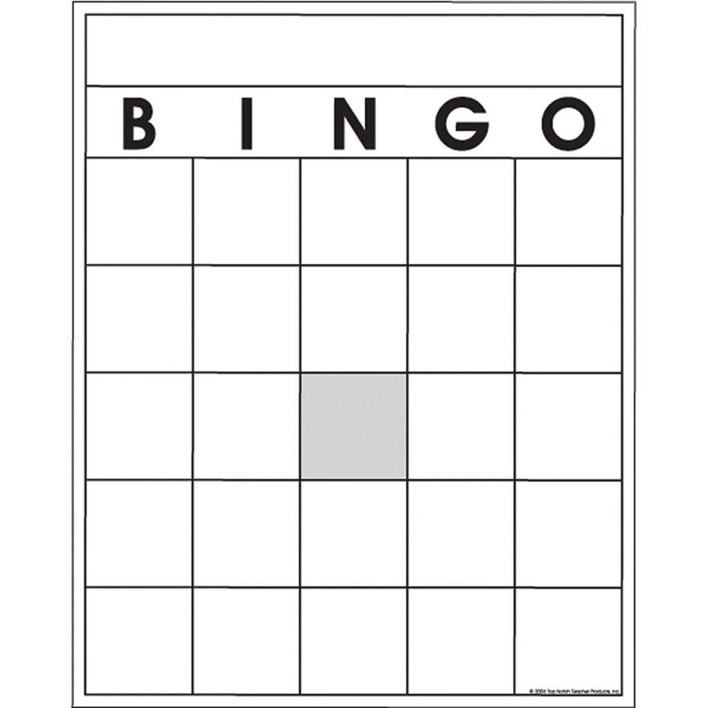 Blank Bingo Template Pdf – Atlantaauctionco.com