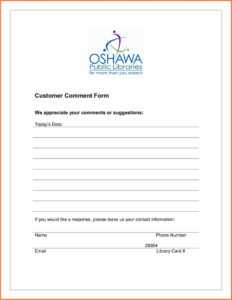 021 Restaurant Comment Card Template Ideas My Survey Cards throughout ...