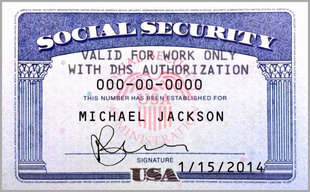 10 Blank Social Security Card Template | Proposal Sample for Blank ...