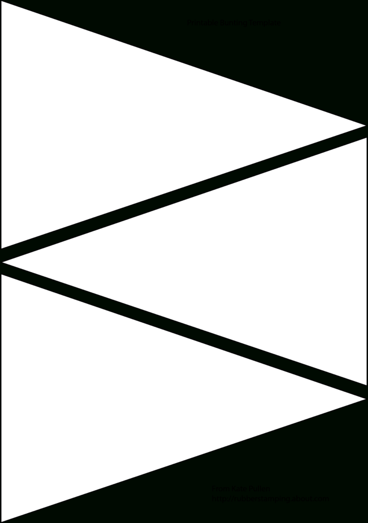 12 Free Printable Templates | Diy & Crafts | Bunting with regard to ...