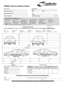 12+ Vehicle Condition Report Templates – Word Excel Samples pertaining ...