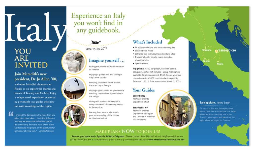 13 Travel Brochure Design Templates Images – Travel Brochure with ...