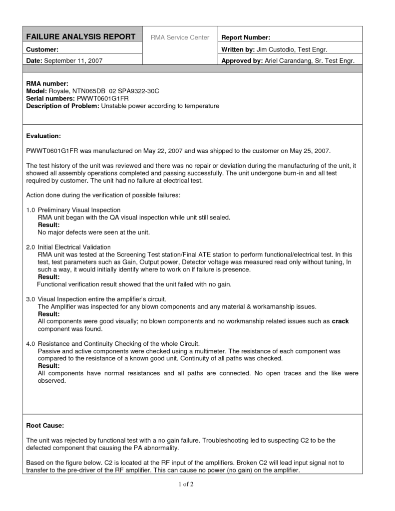Business Analyst Report Template – Atlantaauctionco.com