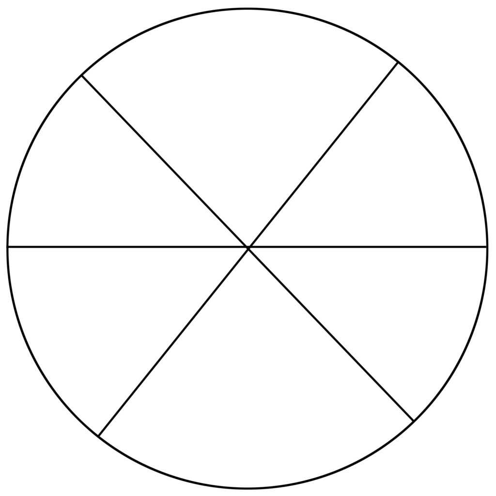 18 Images Of Free Blank Color Wheel Template | Unemeuf throughout Blank ...