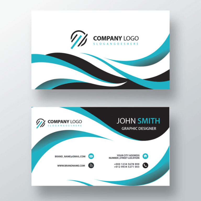 2 Sided Business Cards Free Download Graphicdownloader With 2 Sided 