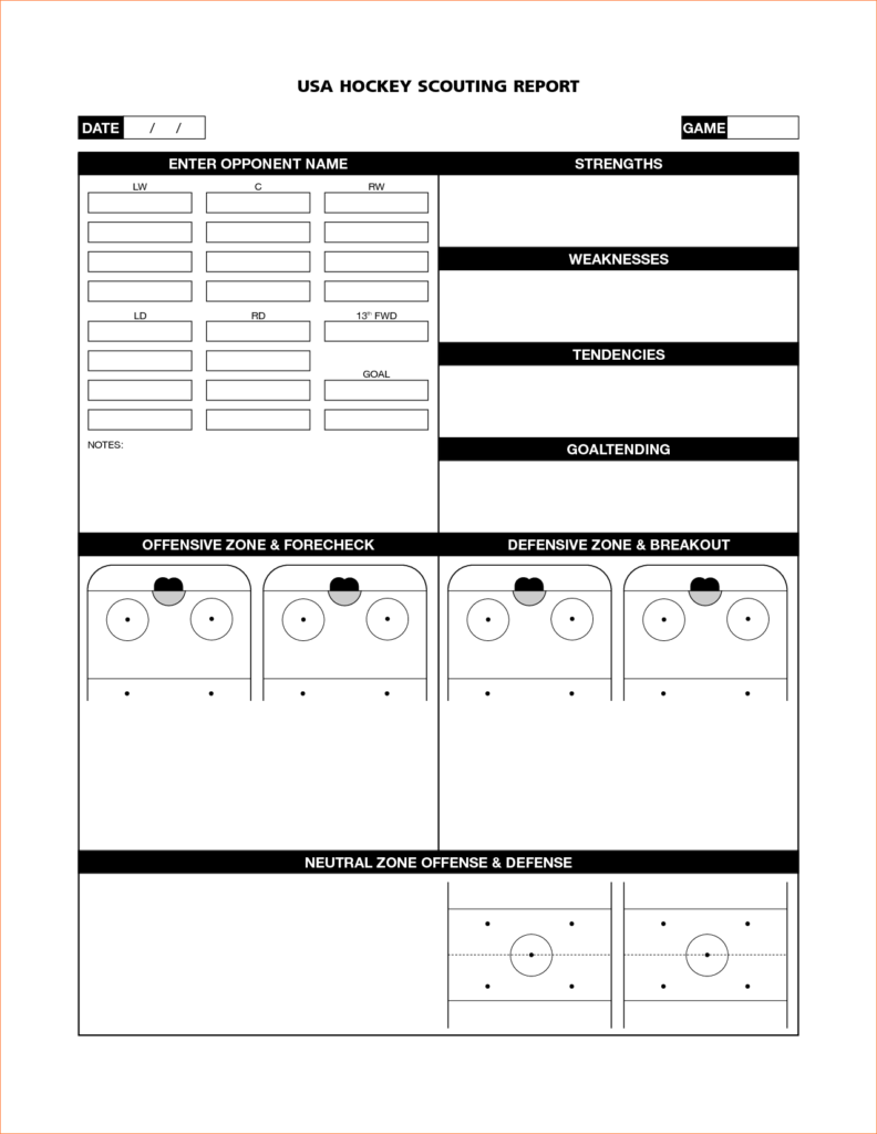29 Images Of College Basketball Scouting Report Template with Scouting ...