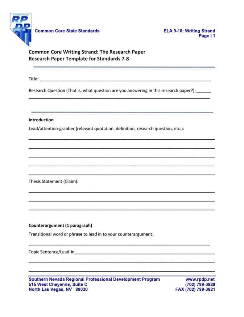 Mla Format Word Template – Atlantaauctionco.com