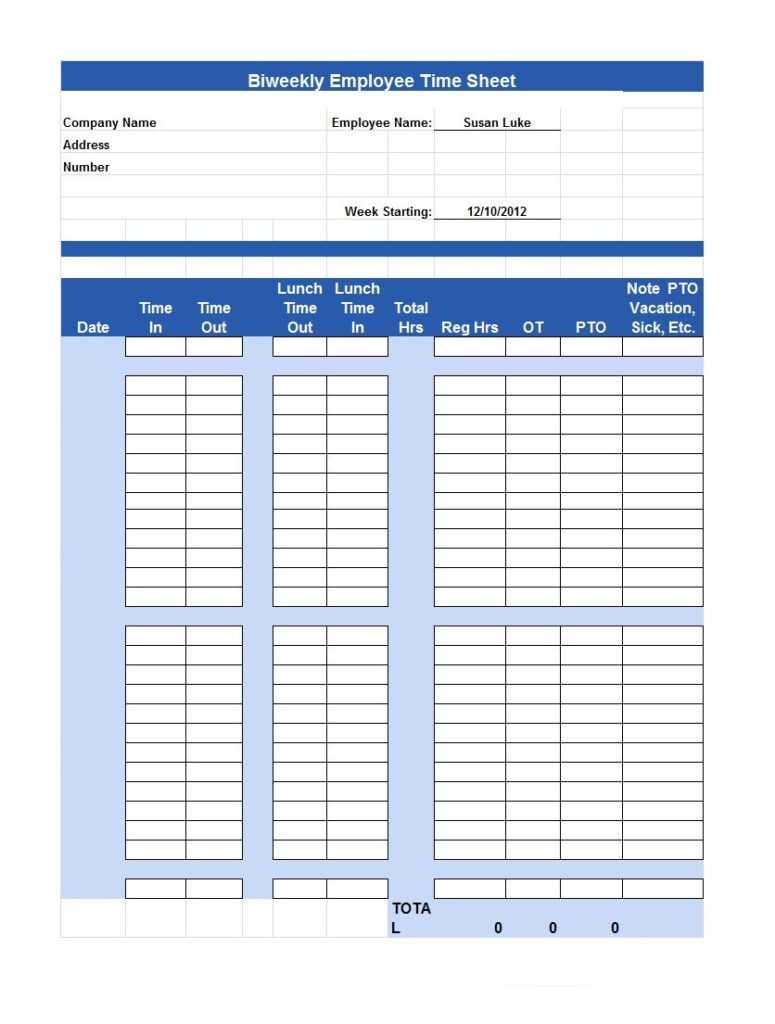 40 Free Timesheet / Time Card Templates ᐅ Template Lab with Weekly Time ...