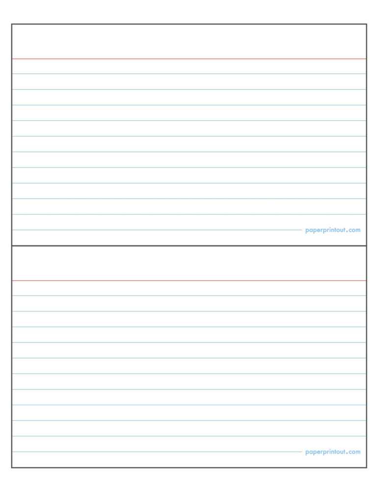 4X6 Note Card Template Word – Atlantaauctionco.com