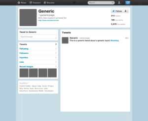 Blank Twitter Profile Template – Atlantaauctionco.com