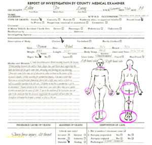 Autopsy Report Template Coroners Example Sample Uk Blank intended for Coroner's Report Template ...
