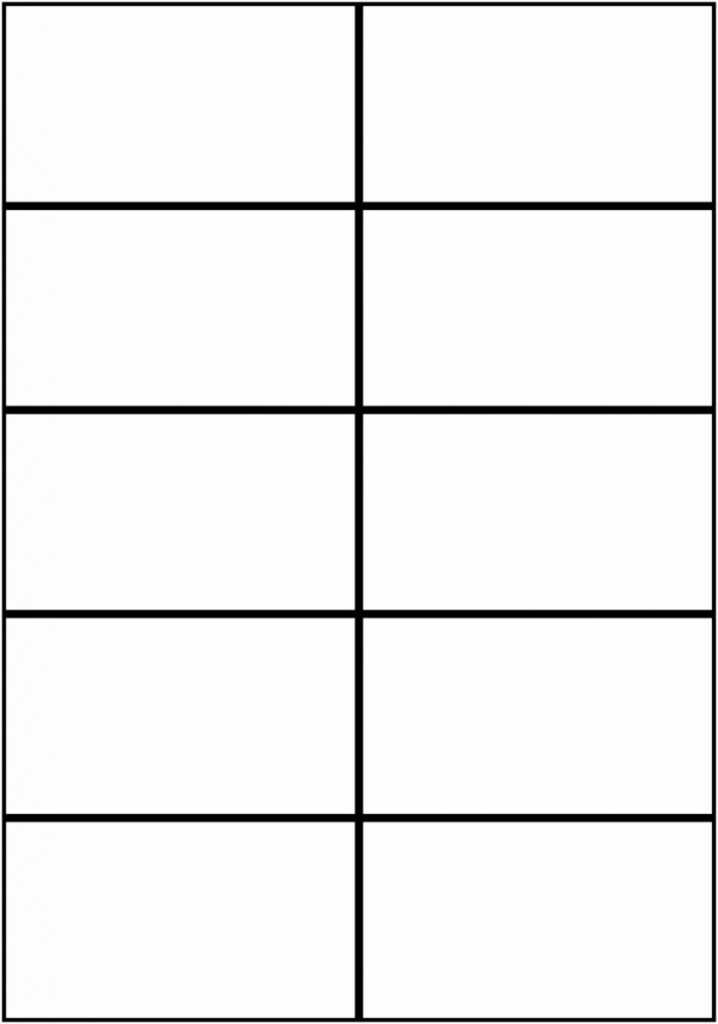 Awesome Printable Business Card Template Word Free Templates In Blank 