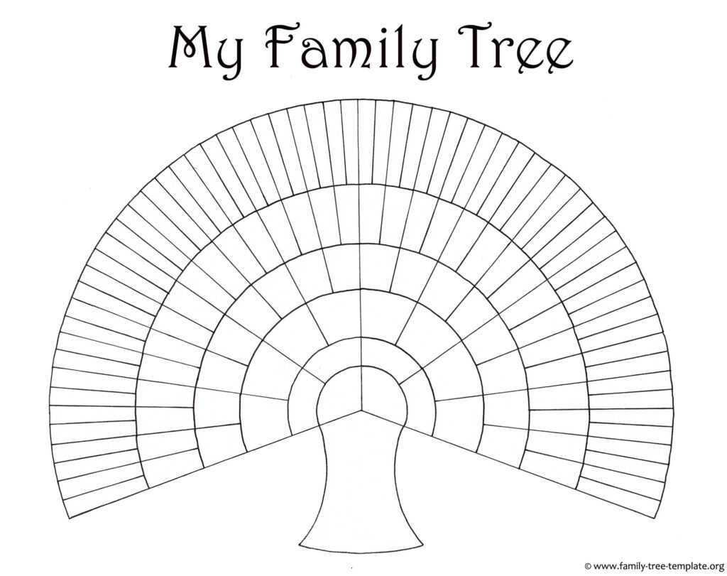 Blank Family Trees Templates And Free Genealogy Graphics inside Blank ...