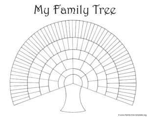 Blank Family Trees Templates And Free Genealogy Graphics inside Blank ...