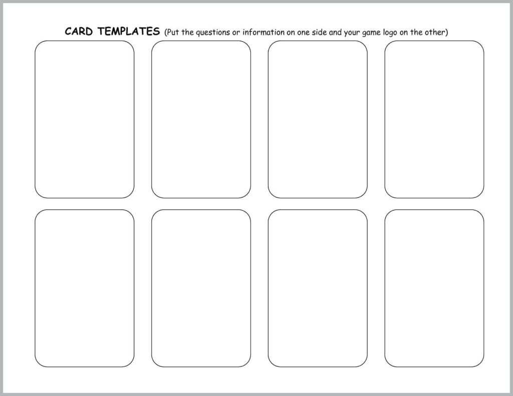 Blank Flash Card Template Word – Verypage.co for Free Printable Blank ...