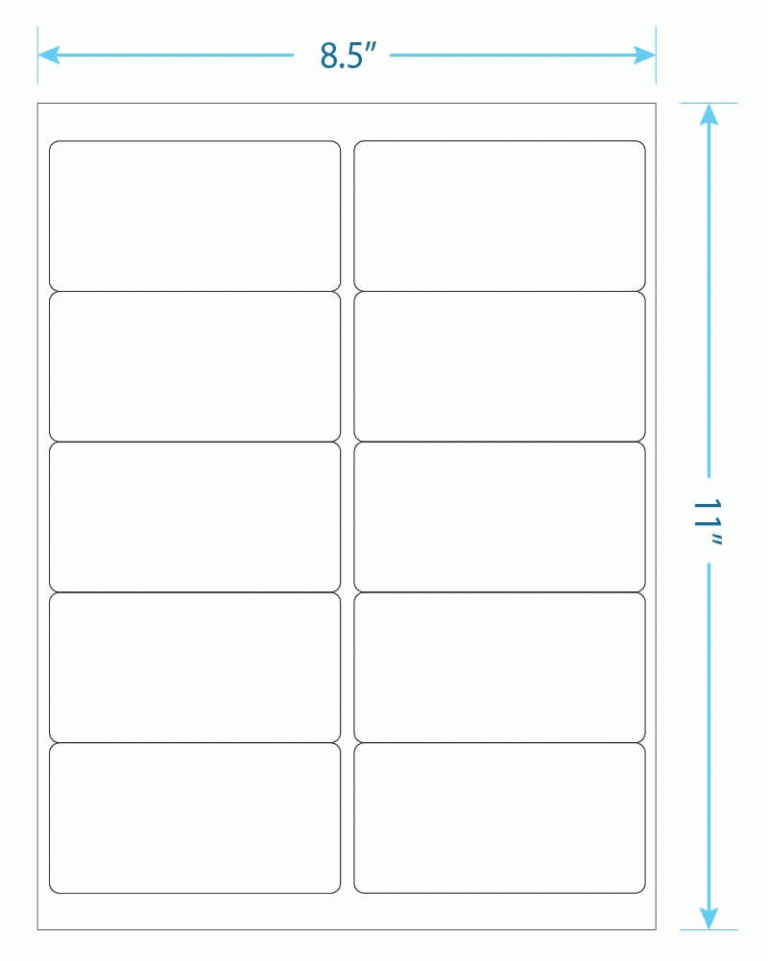 Blank Label Printing Template – Pdf & Doc Download throughout 8 Labels ...