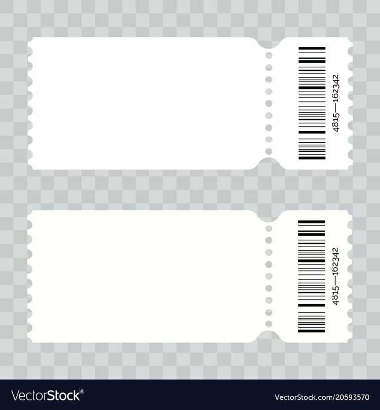 Blank Train Ticket Template – Atlantaauctionco.com