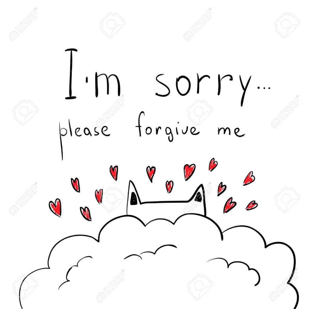 Apology Card Templates | 10+ Free Printable Word & Pdf inside Sorry ...