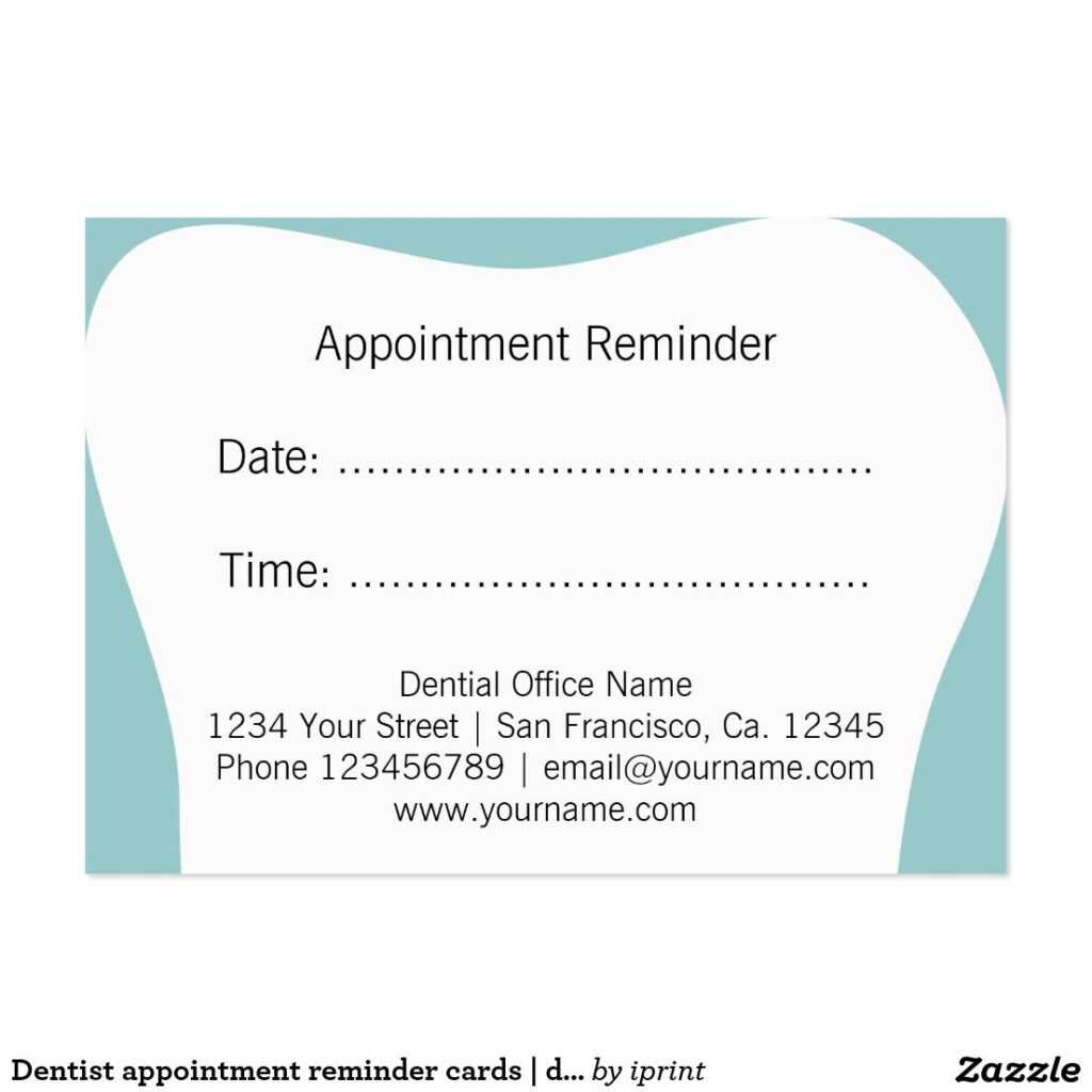Dentist Appointment Letter Template Collection | Letter within Dentist ...