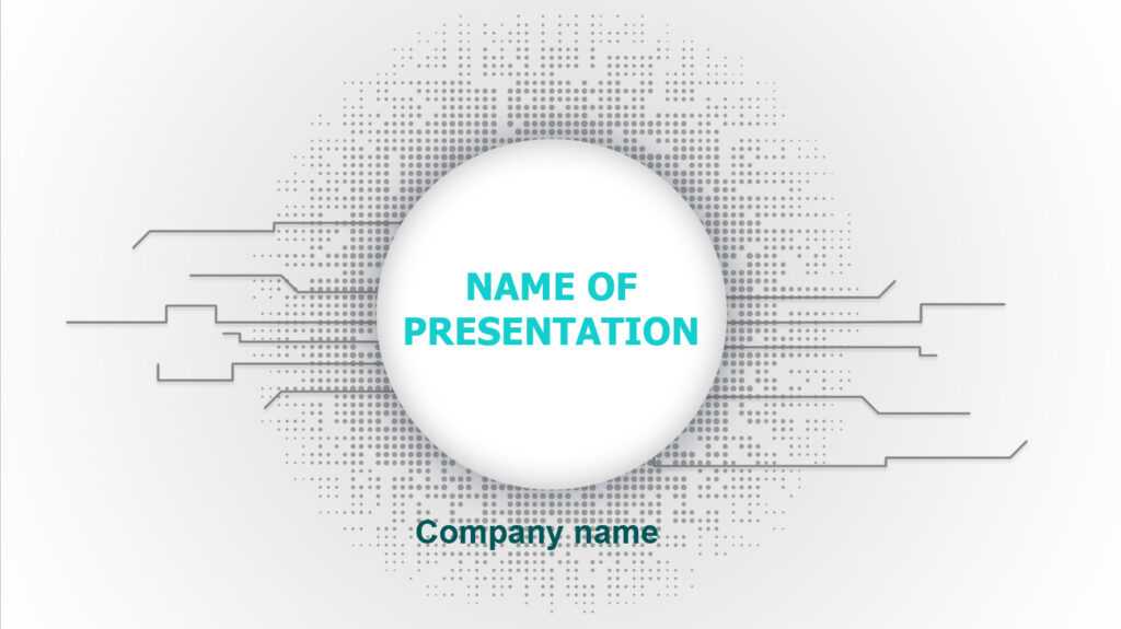 Download Free Free Tech Powerpoint Theme For Presentation inside High ...