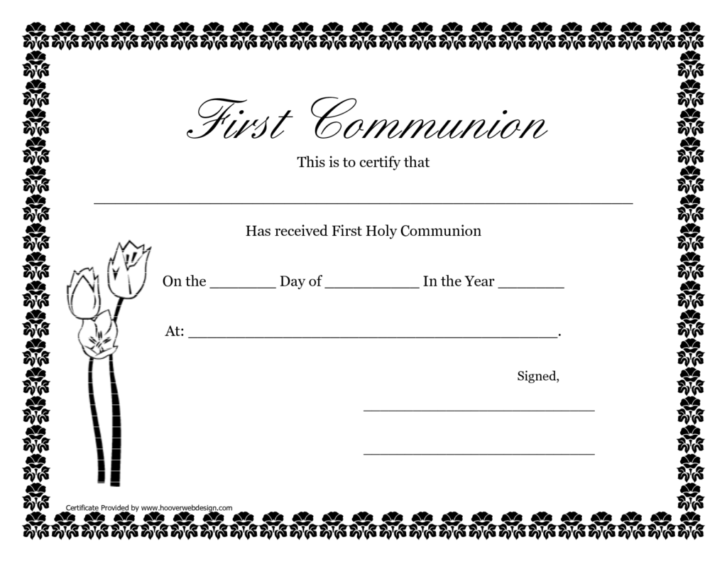 Free Printable First Communion Banner Templates – Atlantaauctionco.com