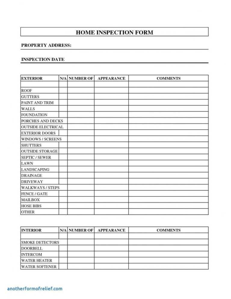 Flat Roof Inspection Report Template Home Pdf Checklistith regarding ...