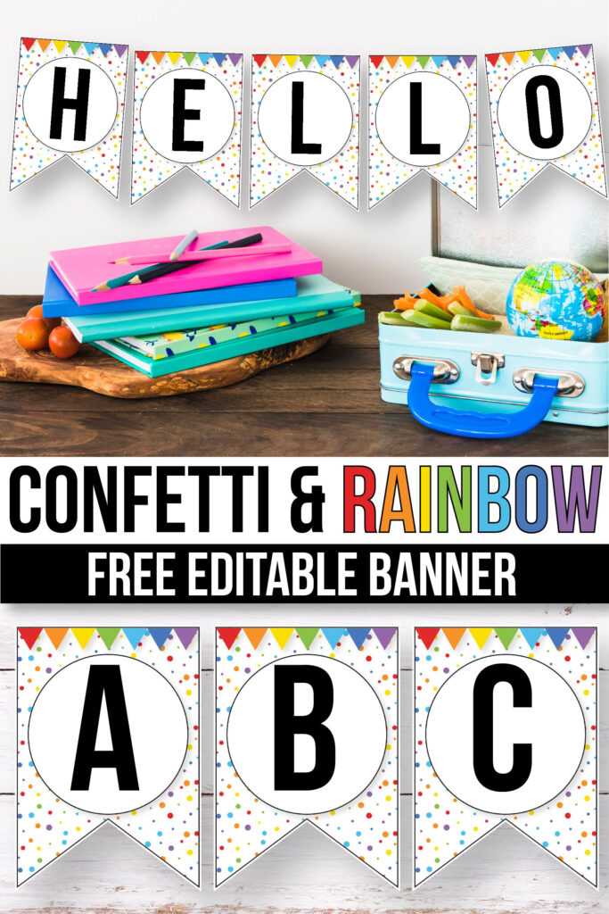 Classroom Banner Template – Atlantaauctionco.com