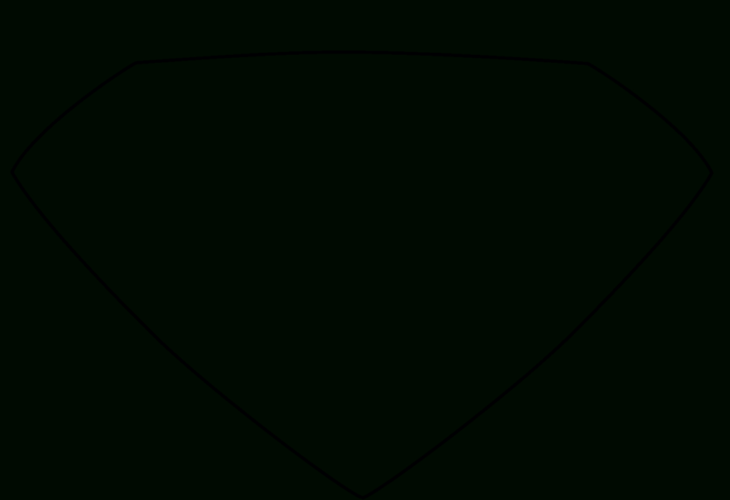 Free Empty Superman Logo, Download Free Clip Art, Free Clip with regard ...