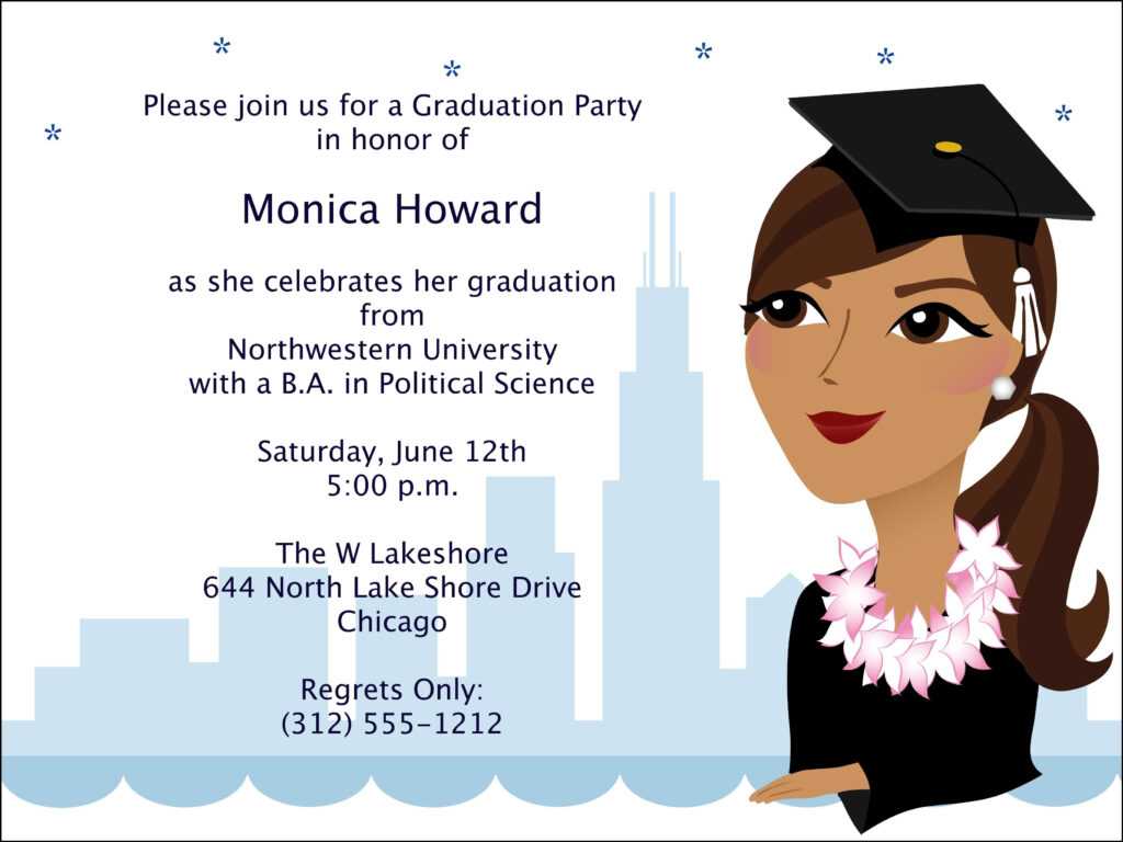 Graduation Invitations: Graduation Invitation Templates with Graduation ...
