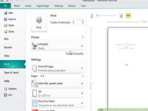 How To Create A Christmas Card In Microsoft Publisher: 5 Steps intended ...