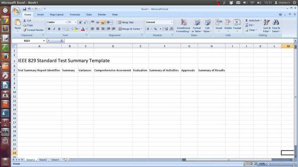 Ieee 829 Standard Test Summary Report Template pertaining to Test ...