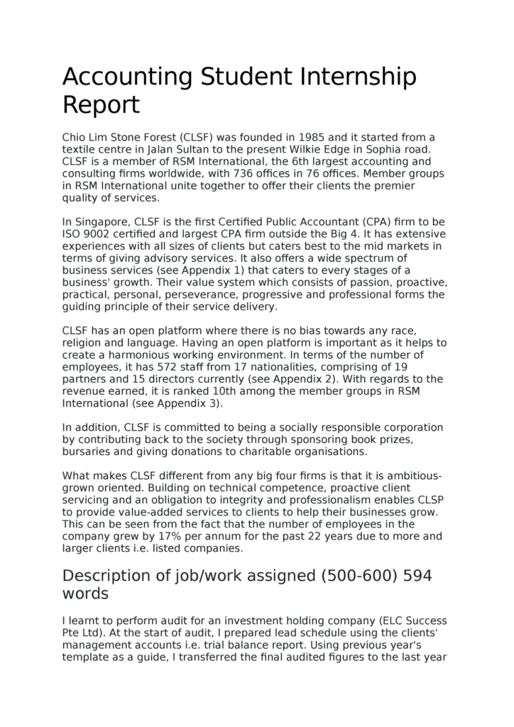 Investigating Accountant Report Forensic Accounting Reports in Forensic ...