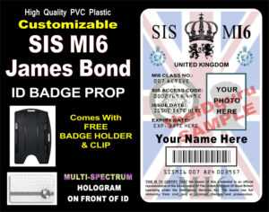 Mi6 Id Card Template – Atlantaauctionco.com