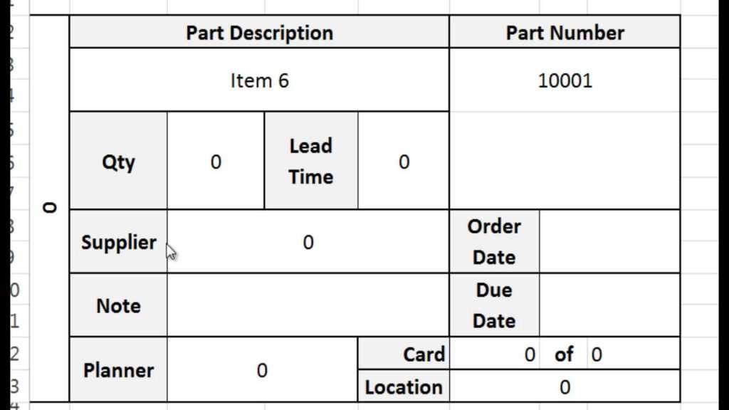 Kanban Card Template – Tutorial, Video, And Download in Queue Cards ...