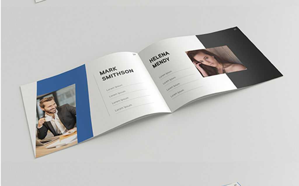Landscape Brochure Template A4 Psd Free A5 Download Design within 4 ...