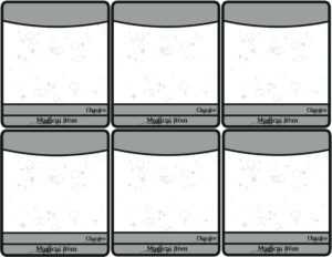 Blank Magic Card Template | Atlantaauctionco.com