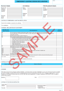 Minor Electrical Installation Works Certificate Template inside ...