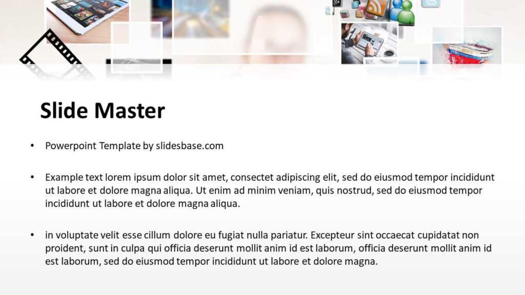 Multimedia Powerpoint Template intended for Multimedia Powerpoint ...