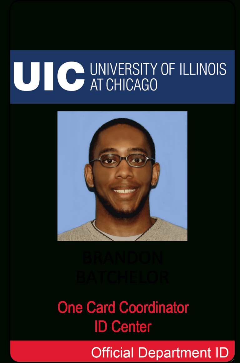 Name Badges | Id Center | University Of Illinois At Chicago regarding ...