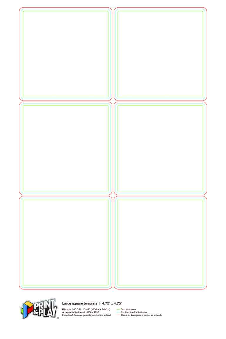 Playing Cards : Formatting & Templates – Print & Play within Baseball ...