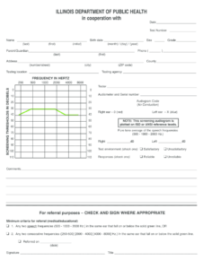 Printable Audiogram – Fill Online, Printable, Fillable for Blank ...