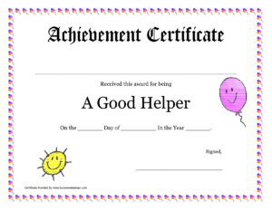 Printable Award Certificates For Teachers | Good Helper in Teacher Of ...