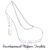High Heel Shoe Template Printable Clipart Images Gallery For intended ...