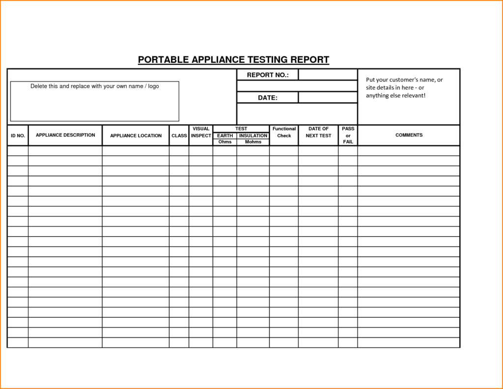 Product Test Report Template – Pelc.tk intended for Acceptance Test ...
