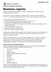 Recommendation Report Example Business Templates Format in ...