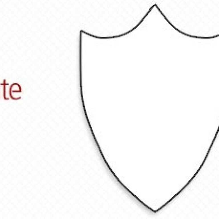 Shield Template Group With 71+ Items throughout Blank Shield Template ...