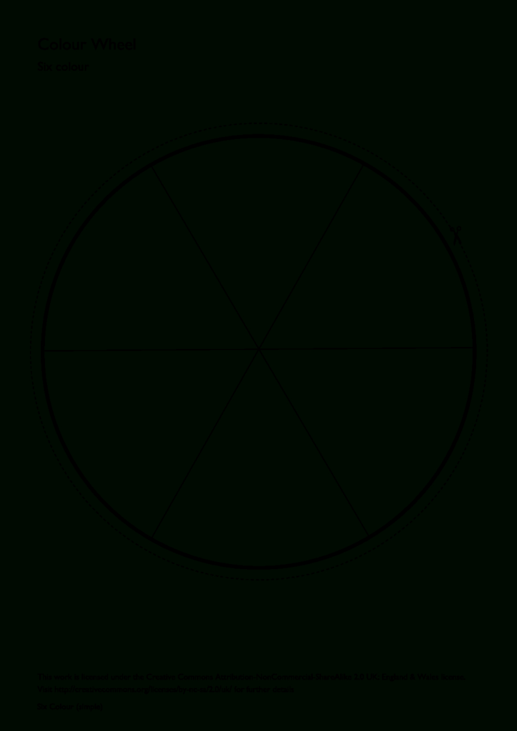 Blank Color Wheel Template – Atlantaauctionco.com