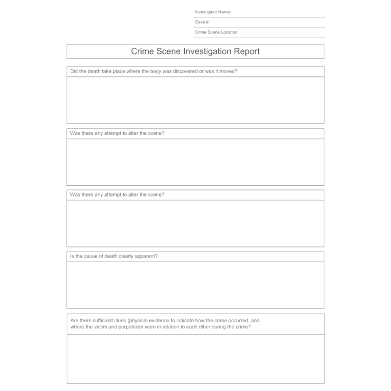 Private Investigator Surveillance Report Template – Atlantaauctionco.com