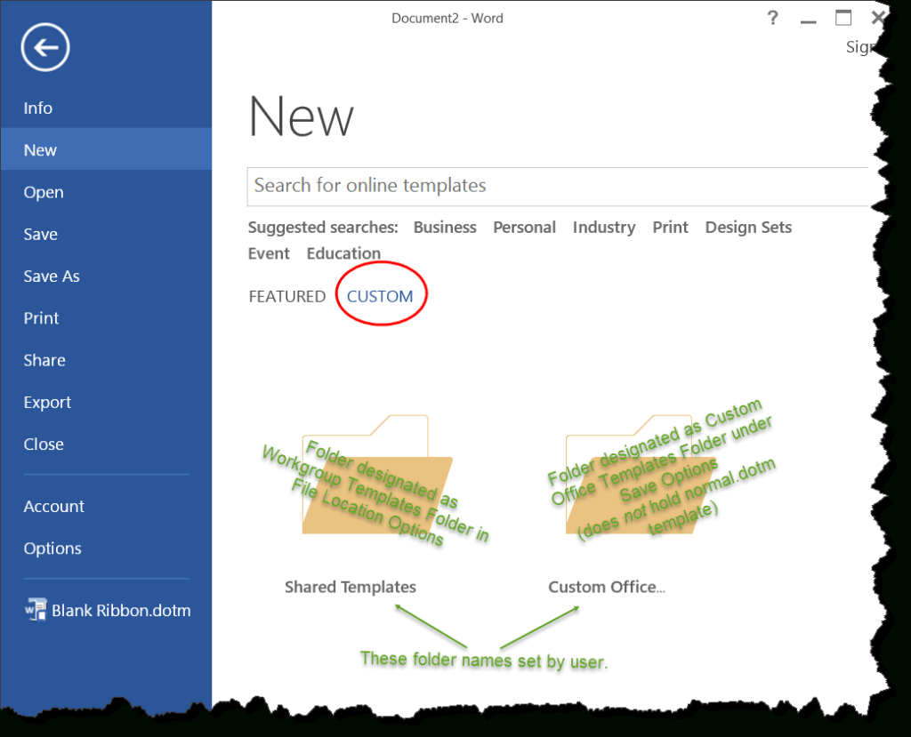 Templates In Microsoft Word – One Of The Tutorials In The inside How To ...